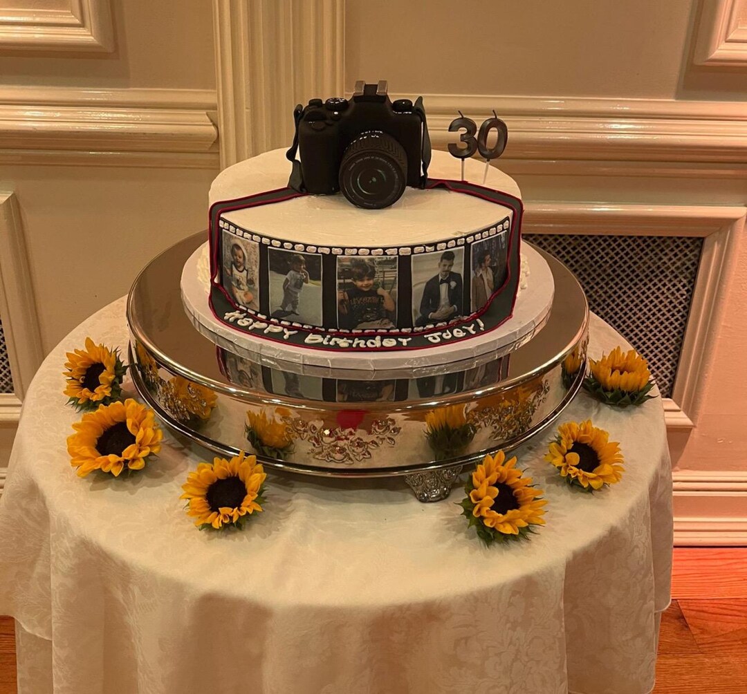 Edible Life-size Fondant Gum Paste Camera Cake Topper, Edible Camera ...