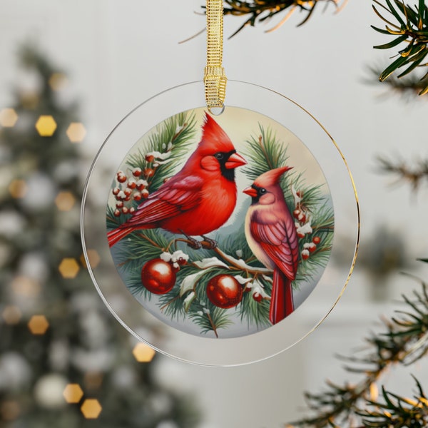 Flat Round Ornament - Etsy