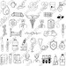 Hand-drawn Medical Clip Art, Hospital Icon Set, Healthcare Images ...