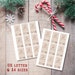 Printable Vintage Style Christmas Gift Tags Retro Gift Tags Form Santa ...