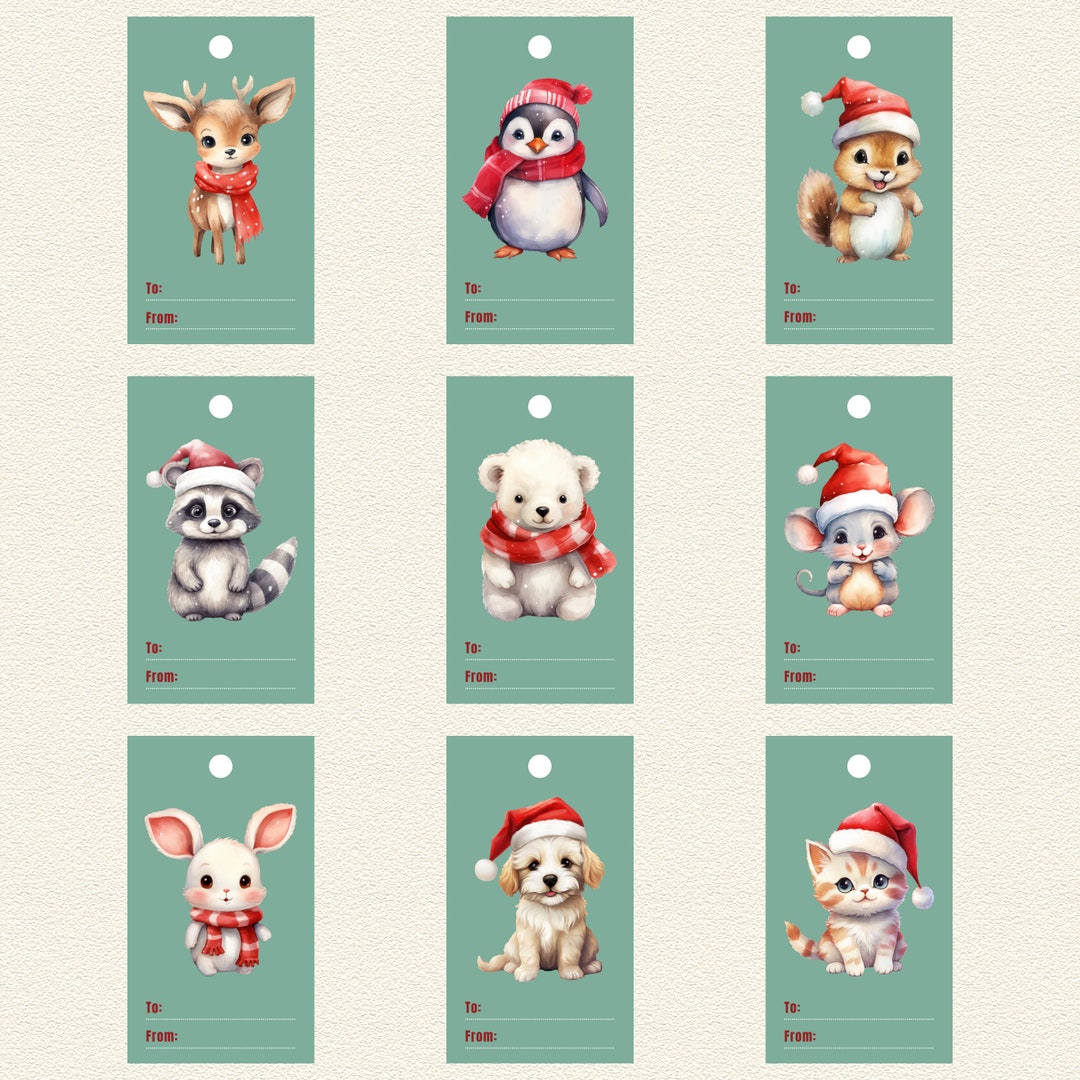 9 Printable Christmas Gift Tags Christmas Name Tags Funny Christmas ...
