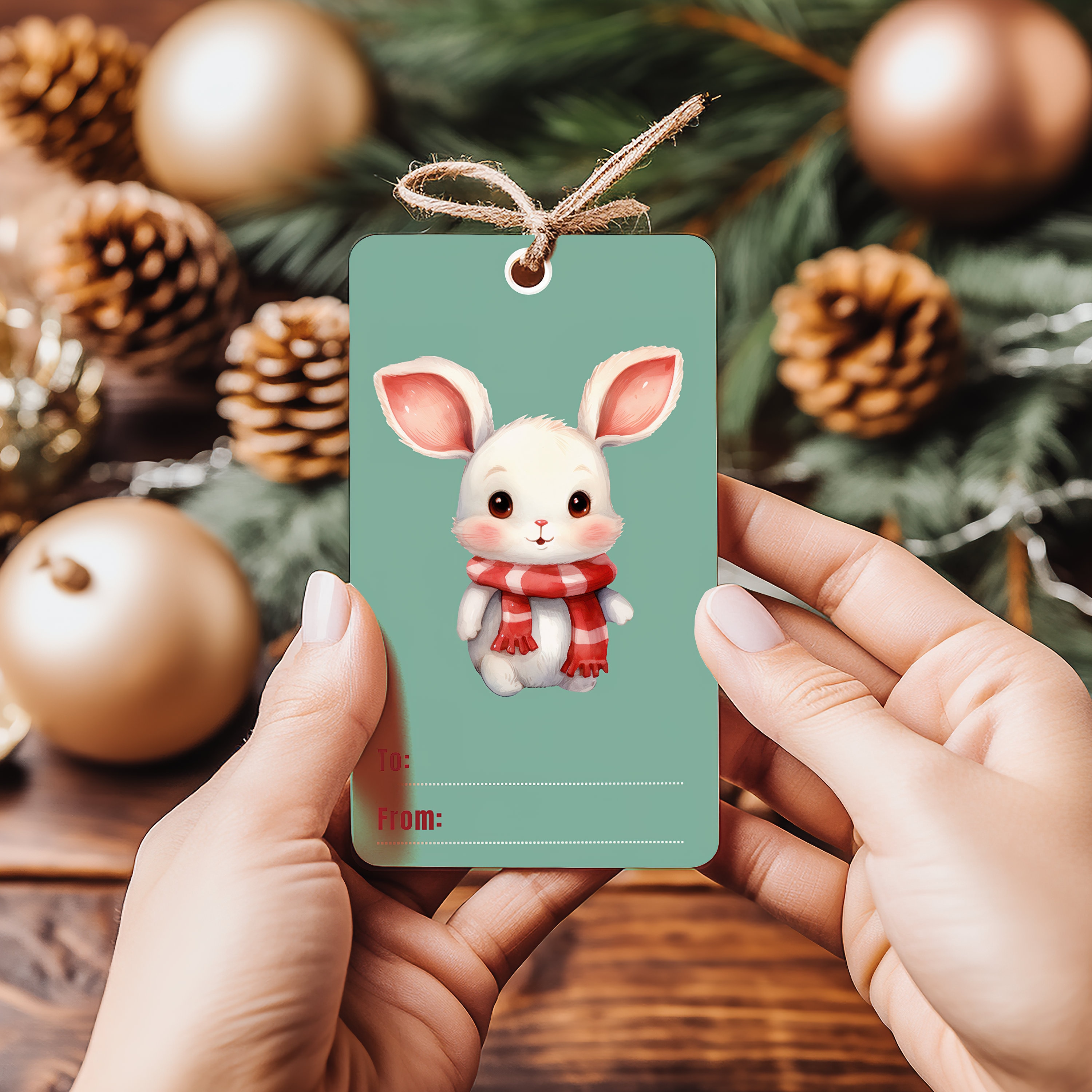 9 Printable Christmas Gift Tags Cute Christmas Gift Tags - Etsy