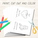 10 Printable Coloring Affirmation Cards for Kids - Coloring Pages to ...