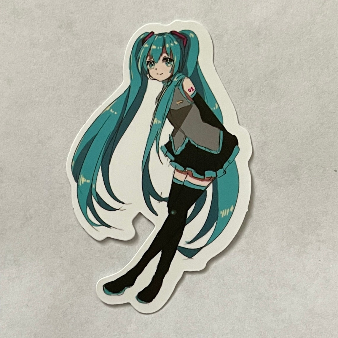 Hatsune miku stickers 4 pk. | Etsy