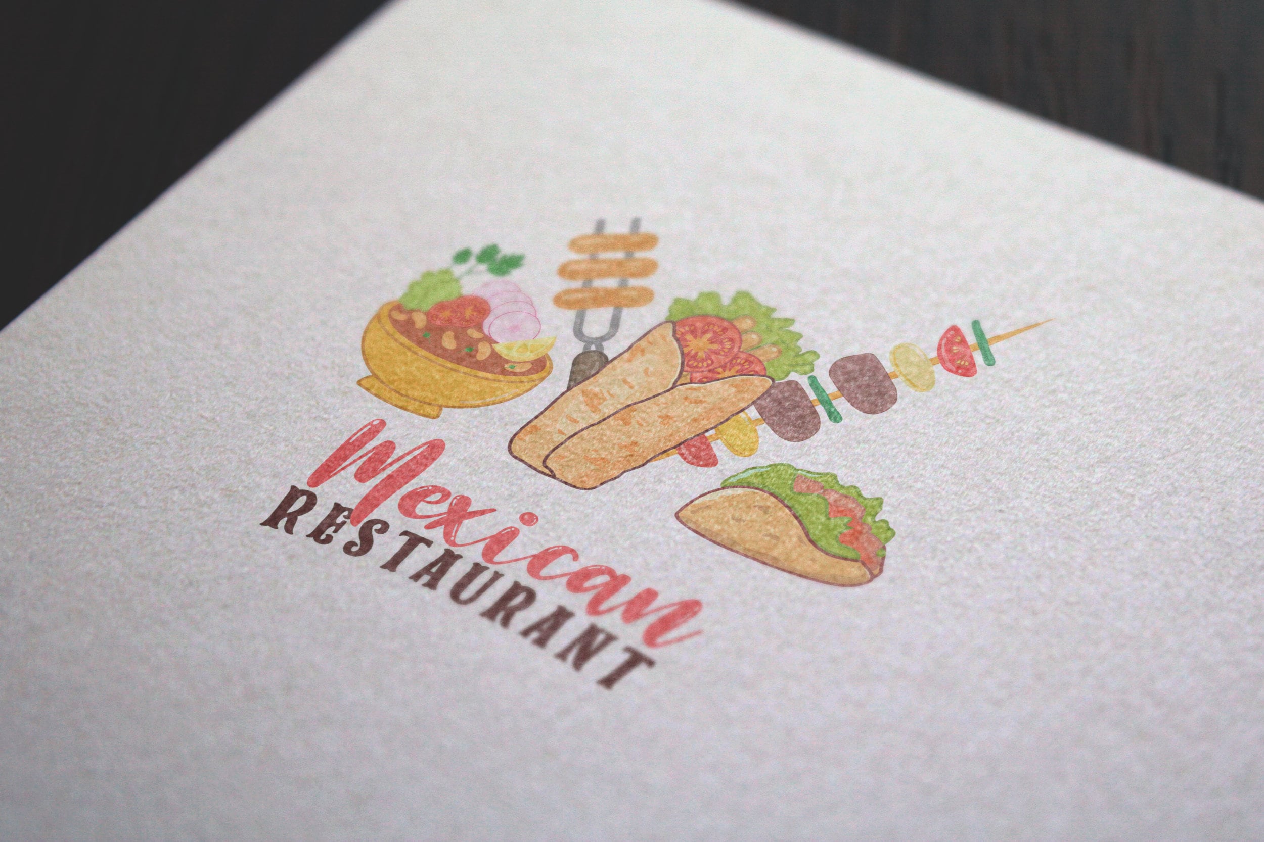 Mexican Food Restaurant Logo, Mexican Food Logo, Logo Design for a ...