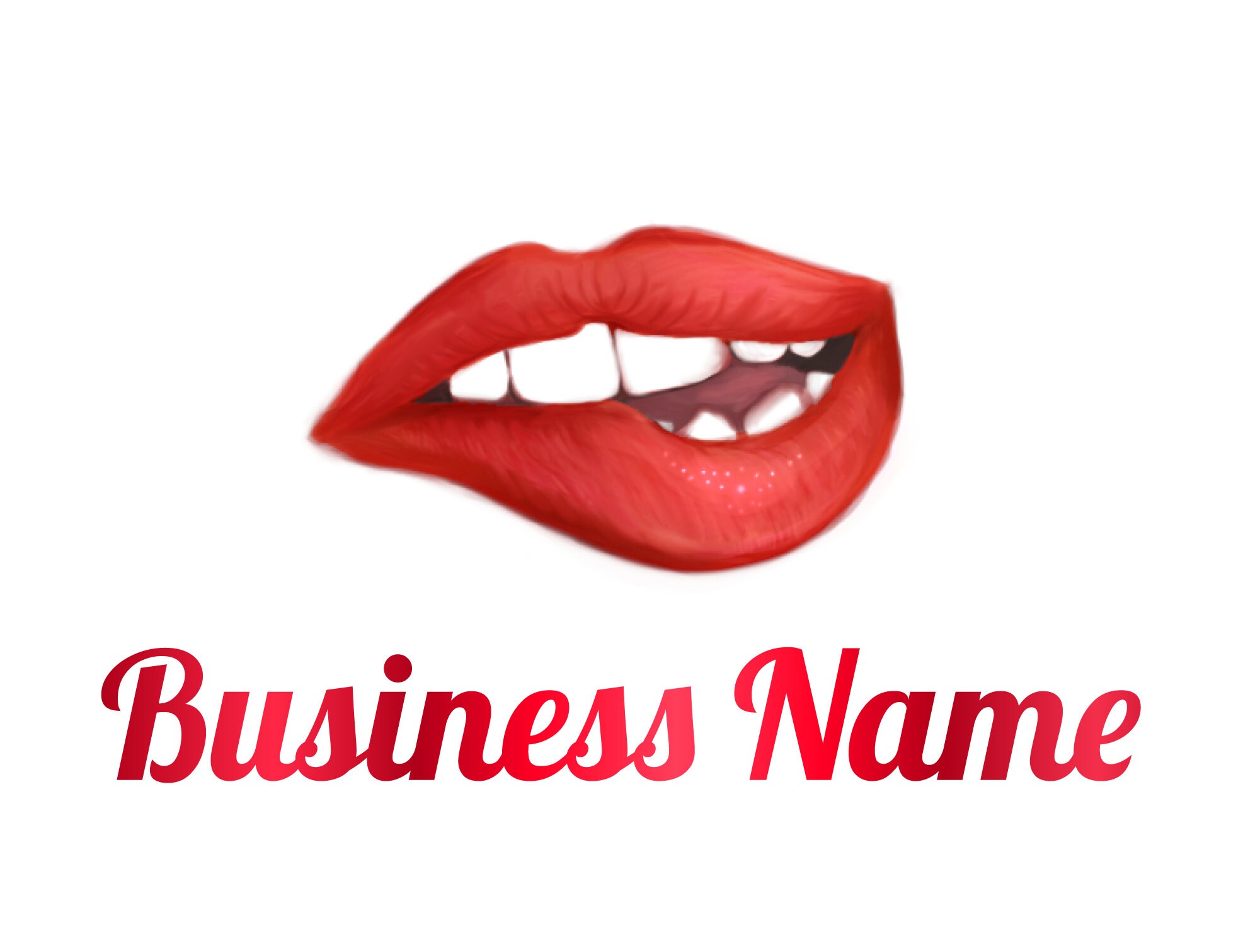 SVG, PACKAGE, Lips Biting, Lips Logo, Lips Biting Logo, Colorful Lip ...