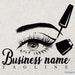 Eyeliner Logo Eyes Logo Eyeliner and Eyelashes Logo Eyelash - Etsy