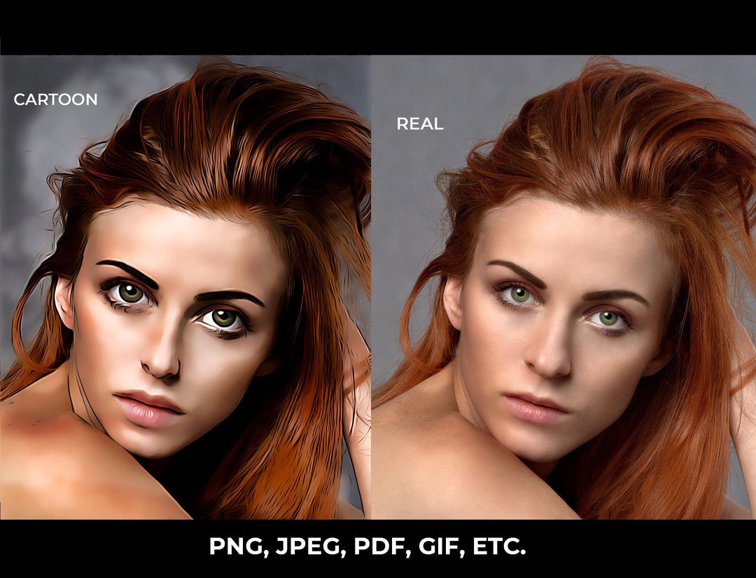 Cartoonize, Vector Art, Cartoon Painting, Cartoon Portrait From Photo ...