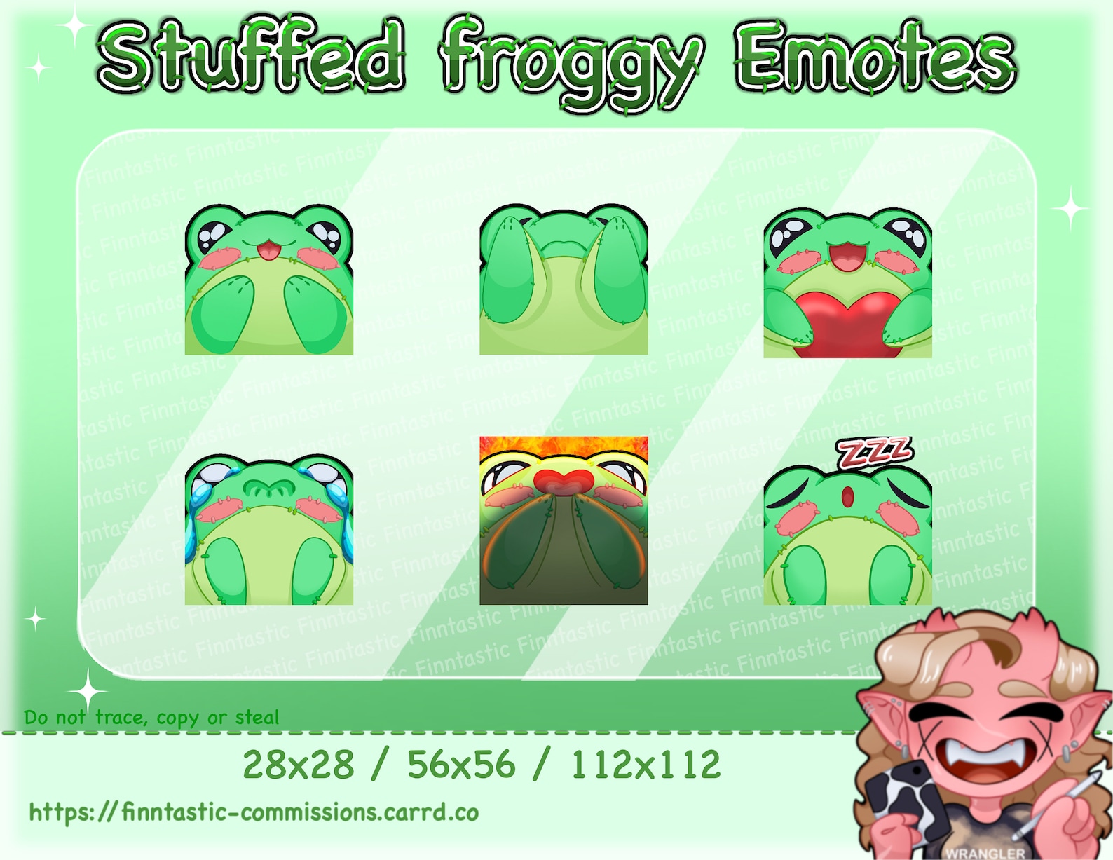 Stuffed Froggy Emotes for Discord, Twitch and Youtube - Etsy