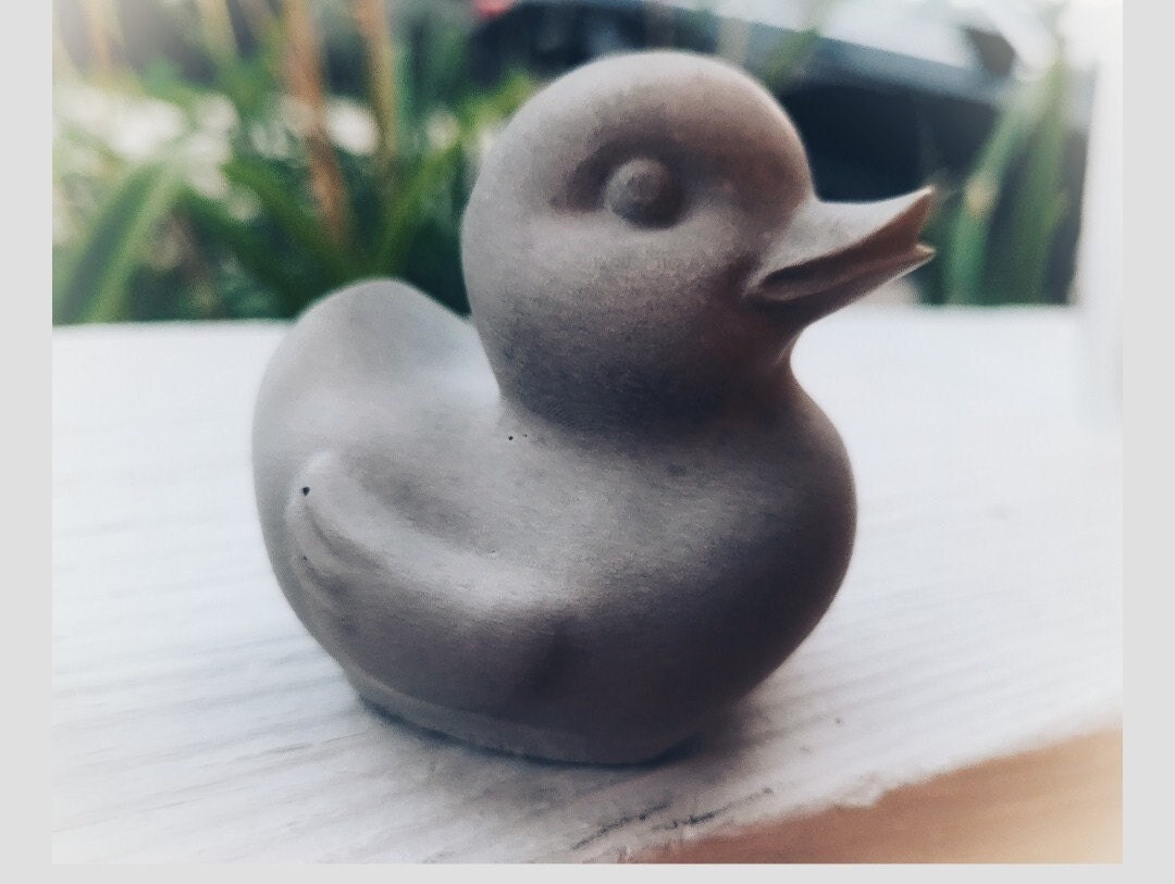 Cement Baby Duck Set of (3) - Etsy