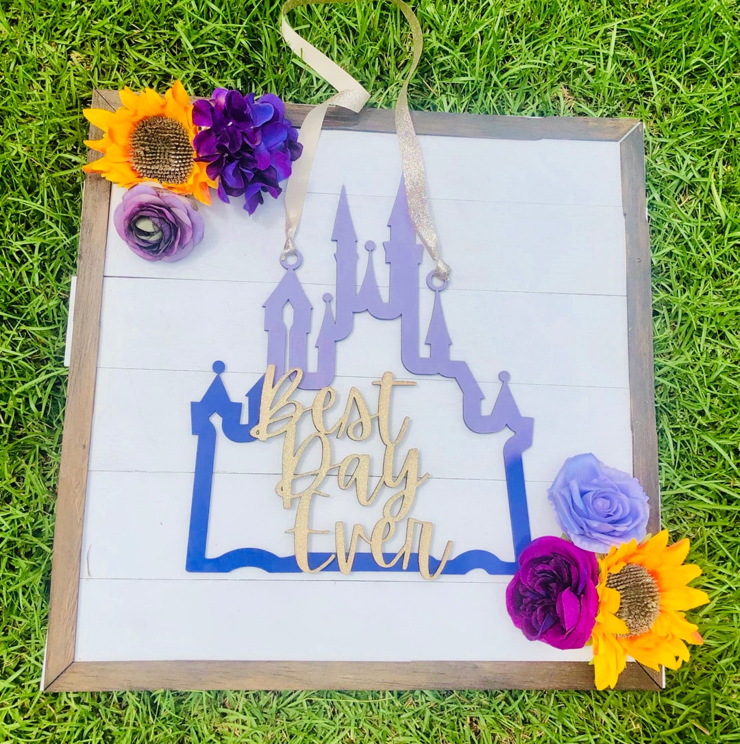 Rapunzel Best Day Ever Sign Tangled Inspired Welcome Sign - Etsy 日本