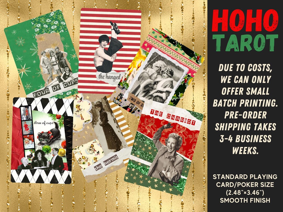 HOHO Tarot Cards Gift Set (pre-order) Original Retro/vintage Design ...