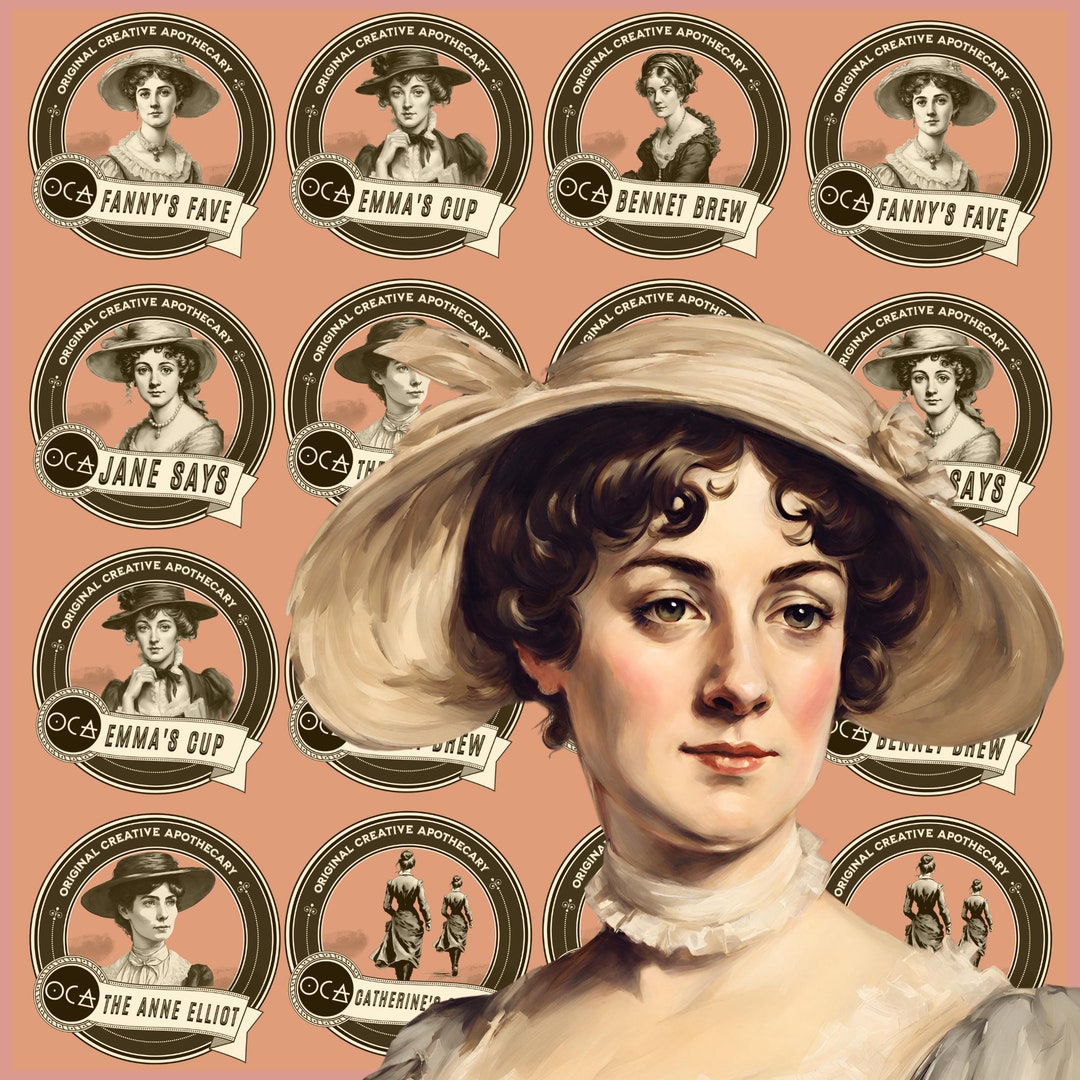 Jane Austen Sipset Tearing (herbal Tea Sampler Set/gift Set/6 Teas+book ...