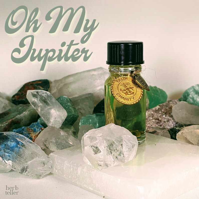 Oh My Jupiter Herbmusement tea/oil/incense Ritual Set - Etsy