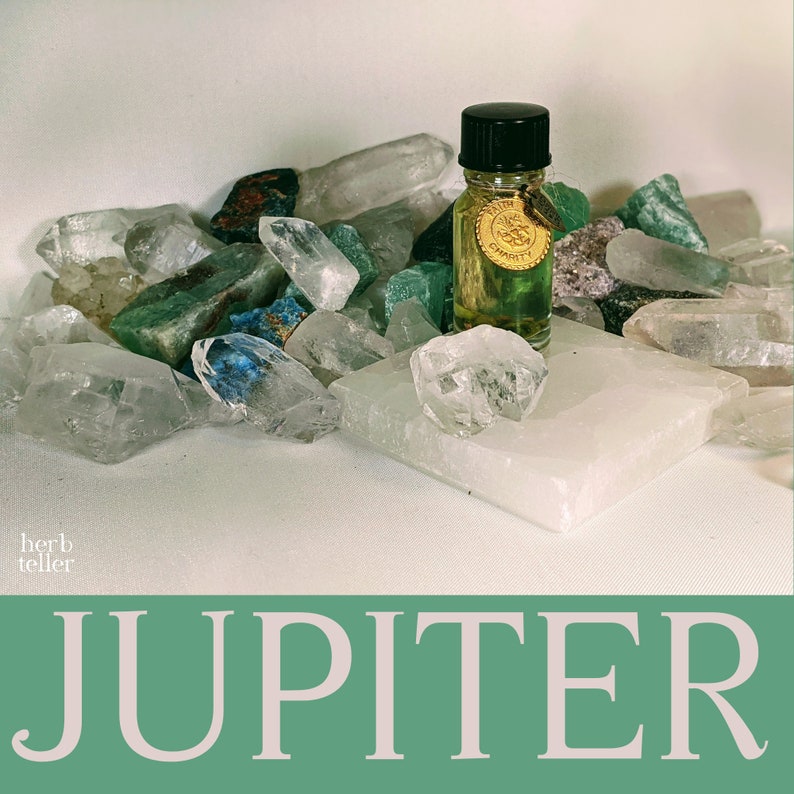 Oh My Jupiter Herbmusement tea/oil/incense Ritual Set - Etsy