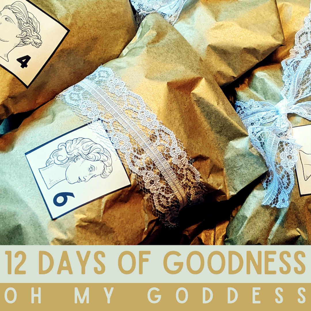 Greek Goddess Gift Kit 12 Day Countdown Herbteller Giftset - Etsy