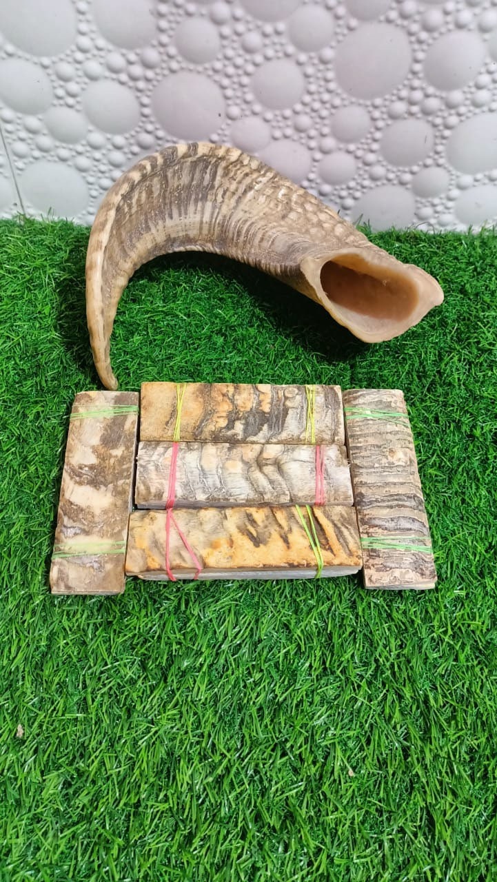 5 Pair Sheep Horn Scale for Knife Handle and Ram Horn Scale Size 127-38 ...