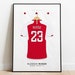Arsenal Women's Super League 2023-24 Squad Print - Shirt Poster Art ...