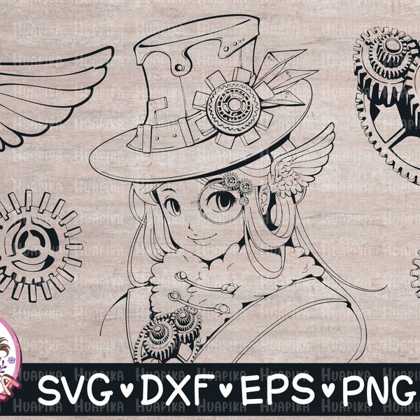 Steampunk Svg - Etsy