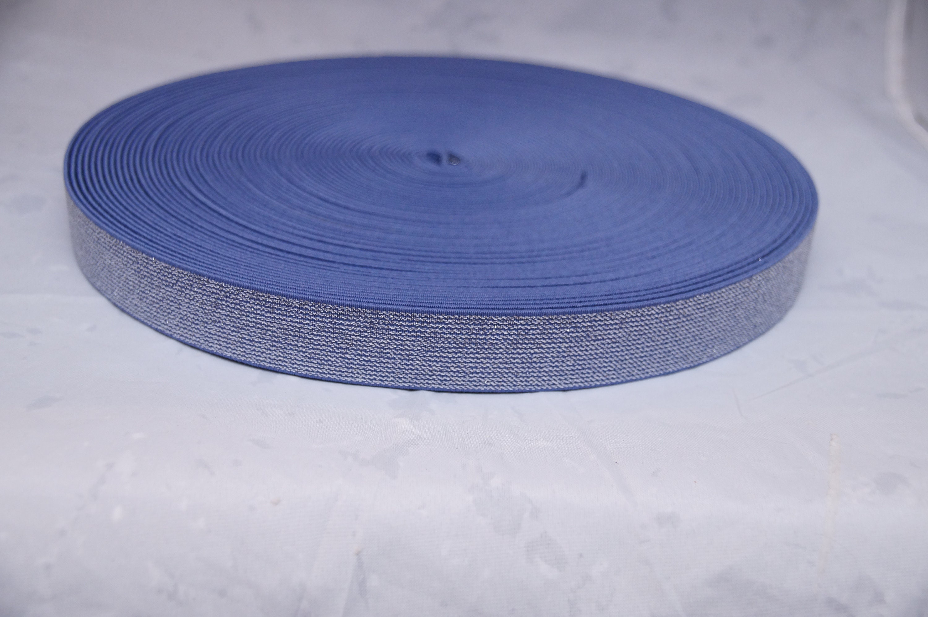 2m Elastisches Band Gummi Gummiband Glitzer 25 Mm Schwarz Mint - Etsy UK