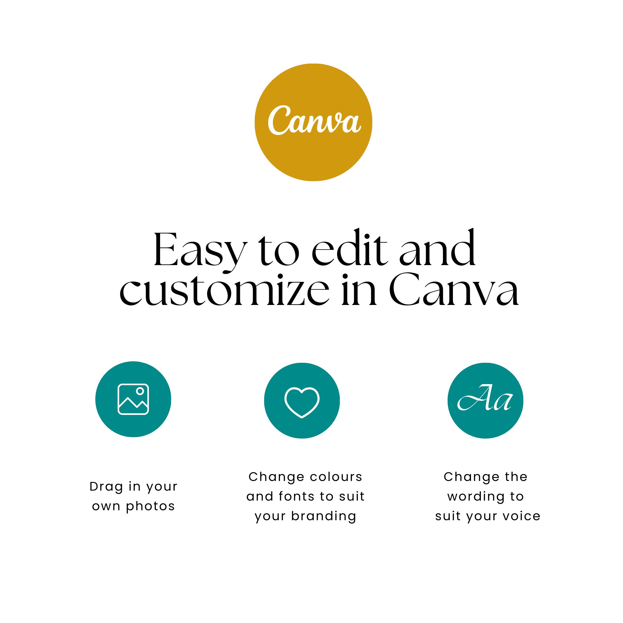 6 Checklist Templates Canva Editable Canva Template Digital Printable ...
