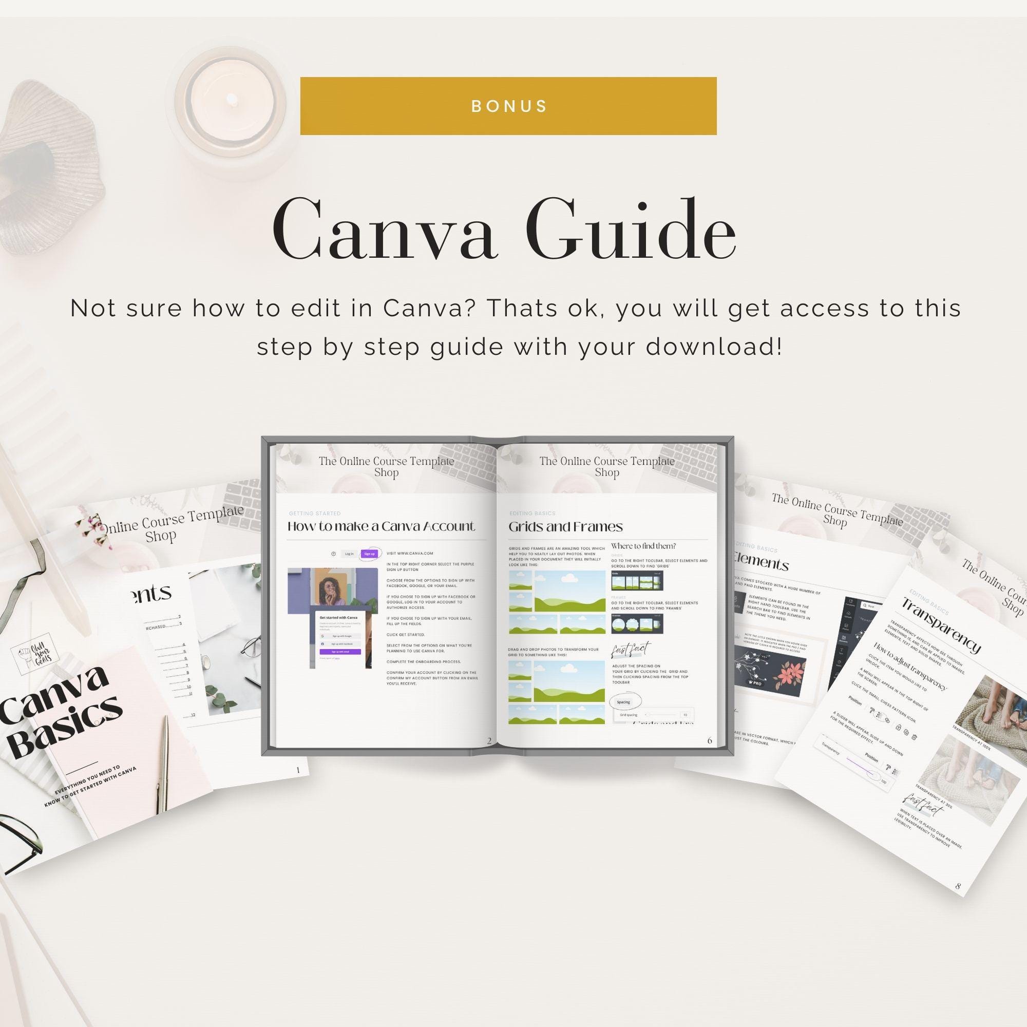 6 Checklist Templates Canva Editable Canva Template Digital Printable ...