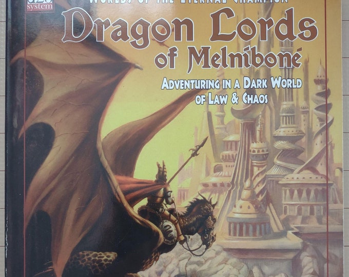 Dragon Lords of Melnibone D20 RPG From 2001 by Chaosium, Complete Role ...