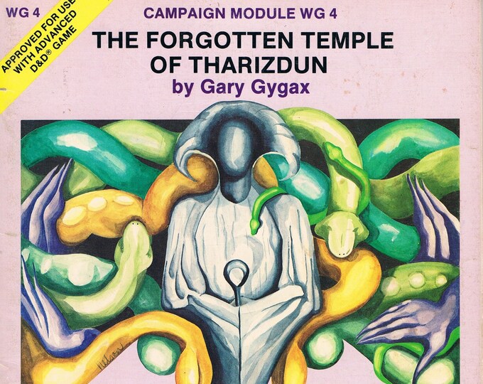 WG4 the Forgotten Temple of Tharizdun TSR9065, Advanced Dungeons ...