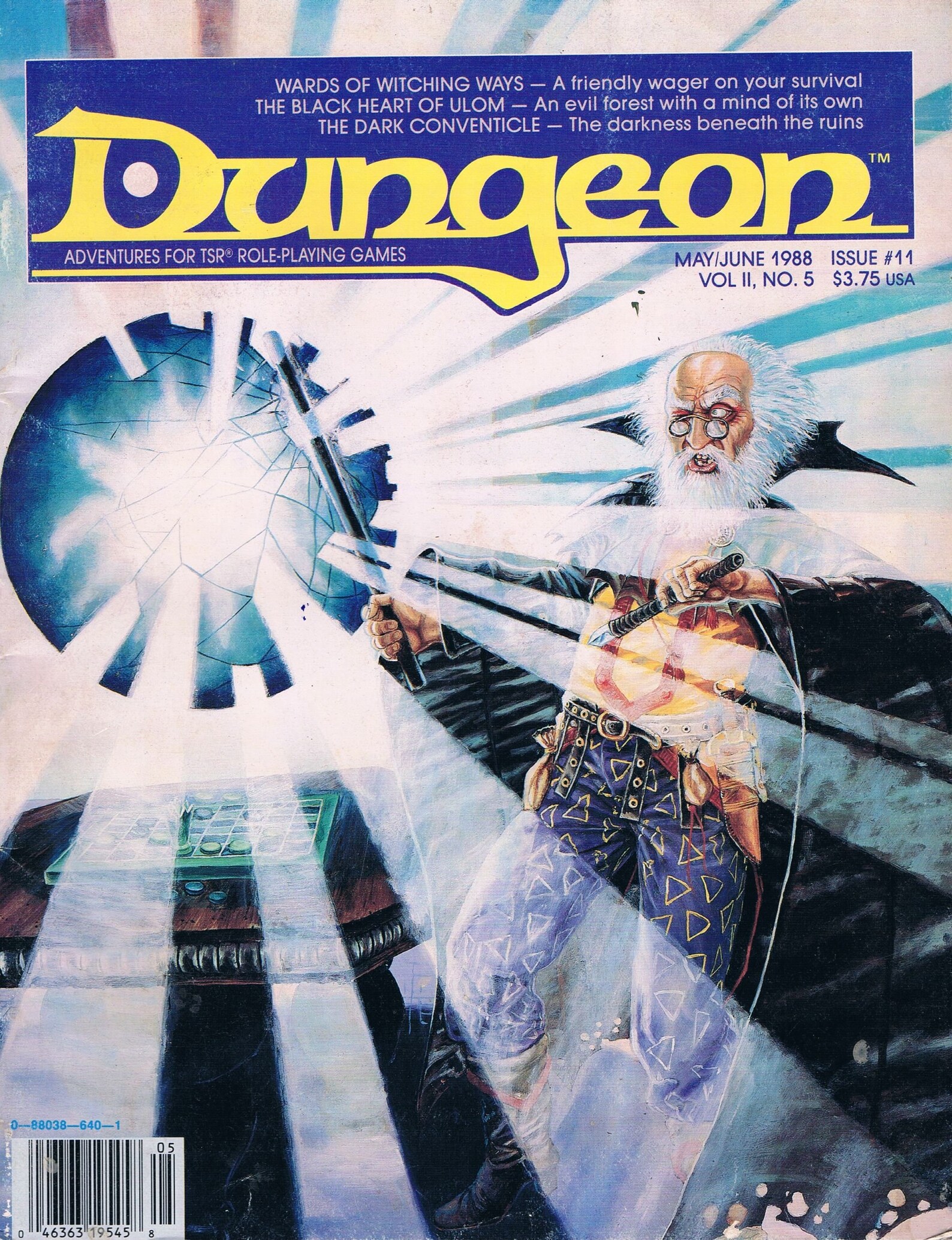 Dungeon Magazine 11 Dungeons and Dragons Adventures for AD&D - Etsy