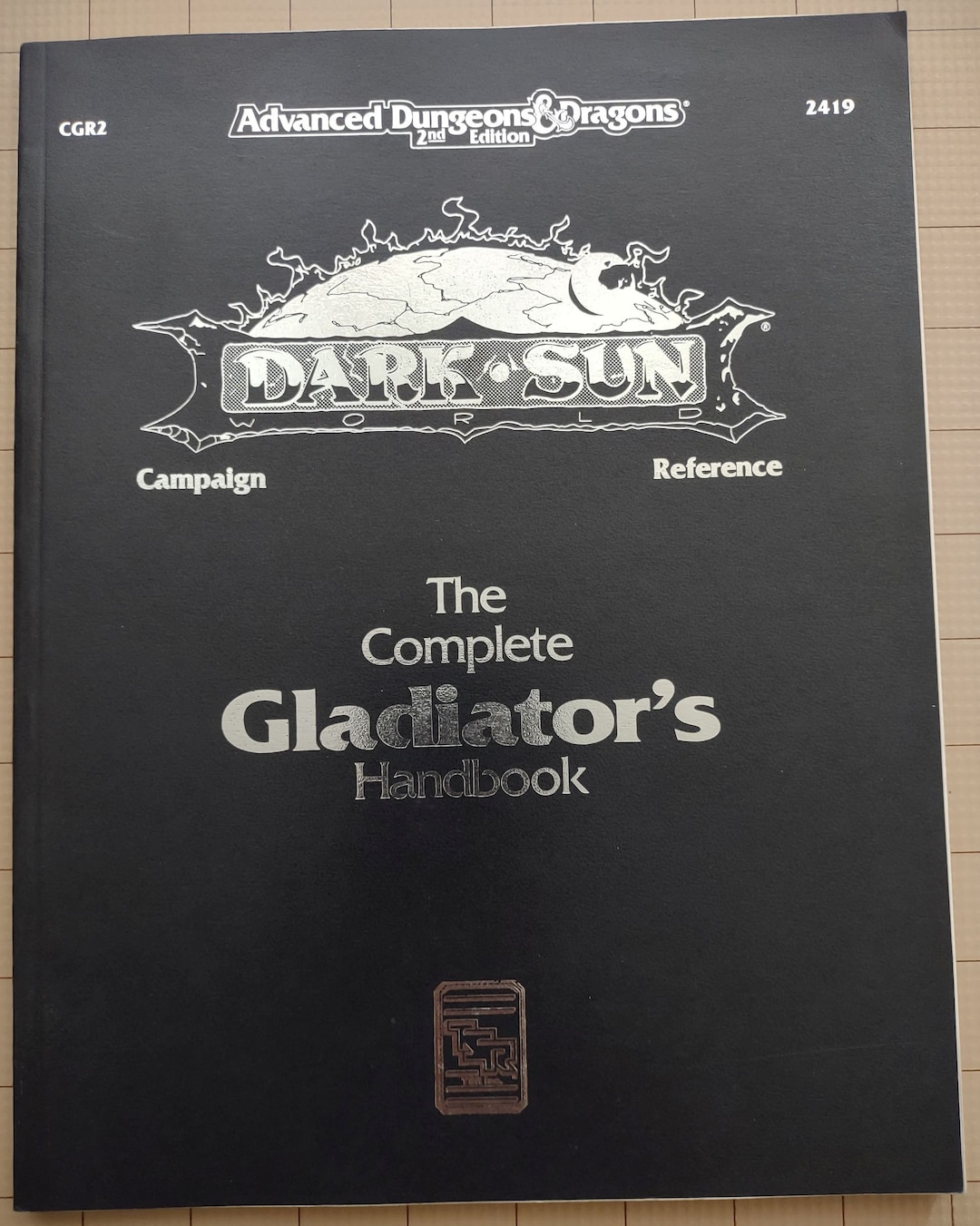 CGR2 Dark Sun the Complete Gladiator's Handbook TSR2419 - Etsy
