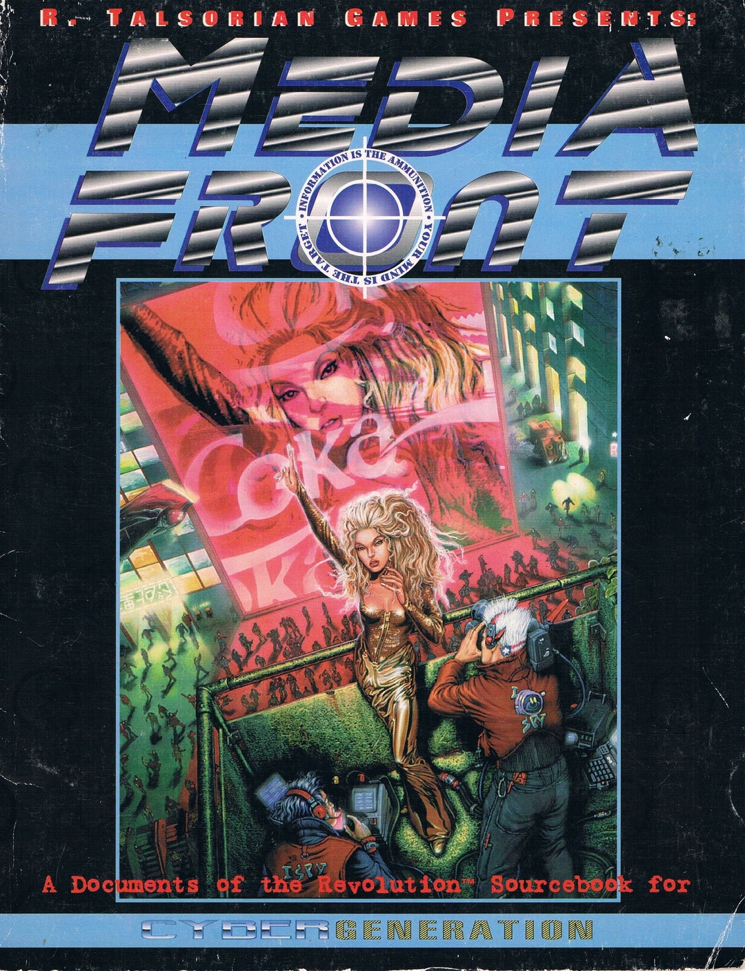 Cyberpunk Cybergeneration Media Front From R. Talsorian Games ...