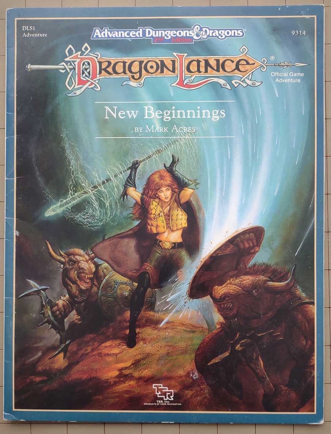 DLS1 New Beginnings Vintage Advanced Dungeons & Dragons 2nd Edition ...