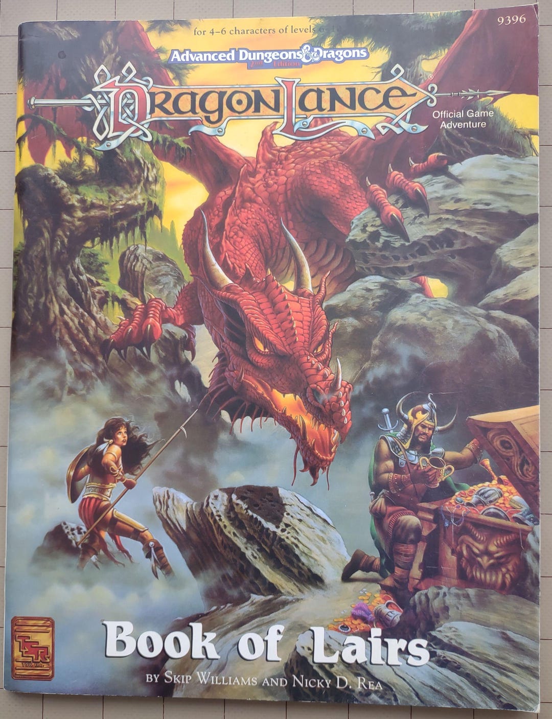 Book of Lairs Vintage Advanced Dungeons & Dragons 2nd Edition ...