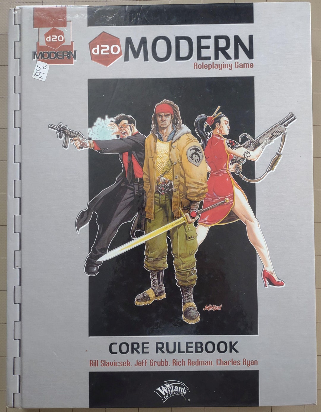 D20 Modern Hardcover Dungeons & Dragons 3rd Edition Core Rulebook From ...