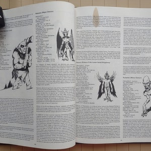Advanced Dungeons & Dragons First Edition Monster Manual II by Gary ...