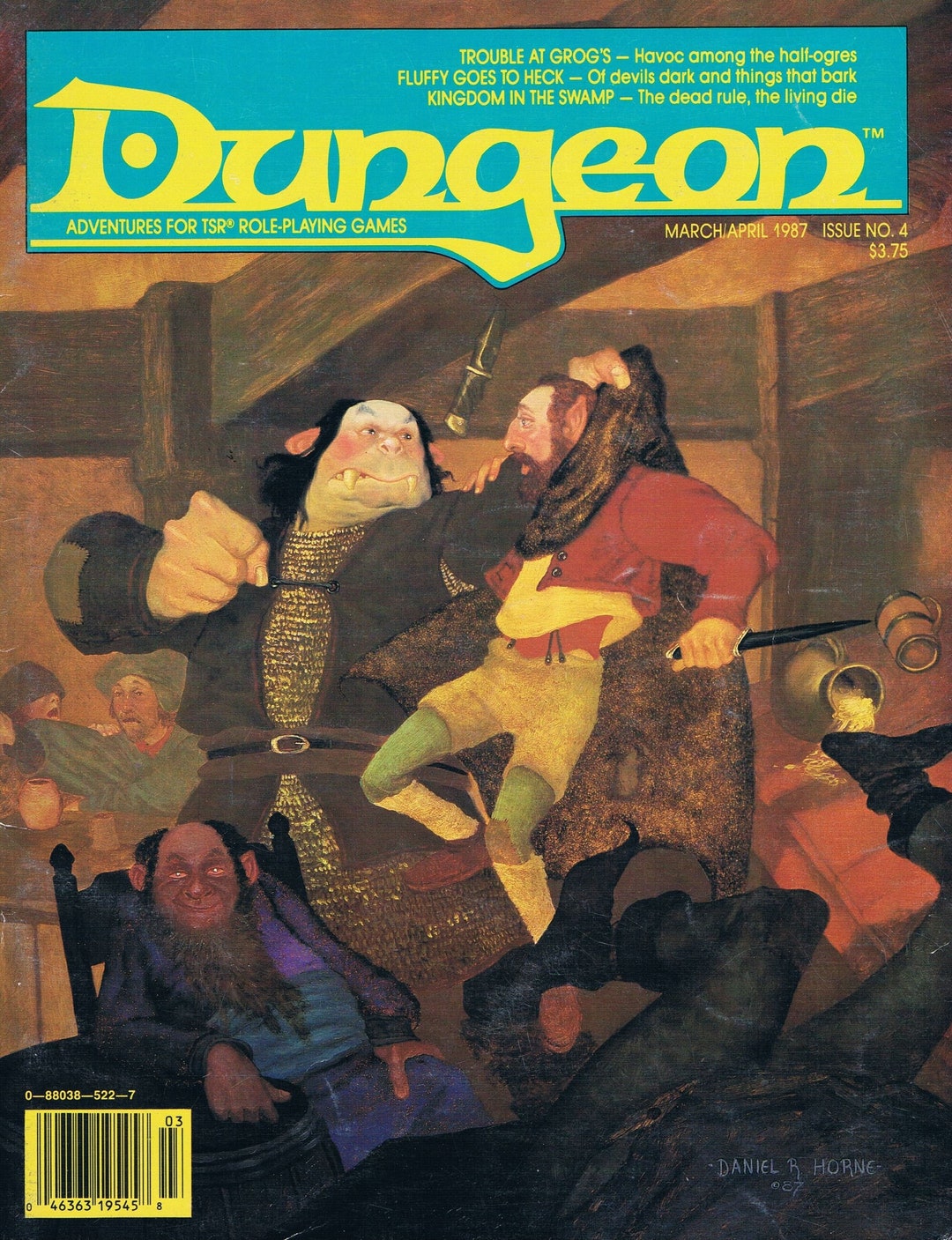 Dungeon Magazine 4 Vintage Dungeons and Dragons Adventures for Advanced ...
