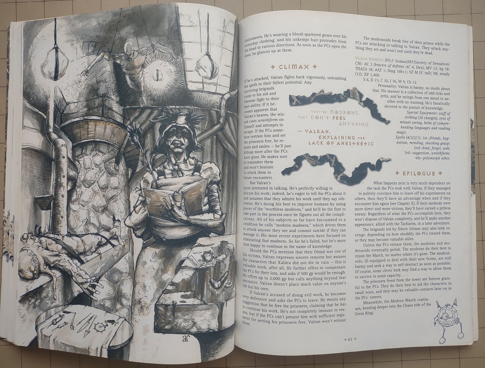 The Great Modron March, Planescape Adventure for Advanced Dungeons ...