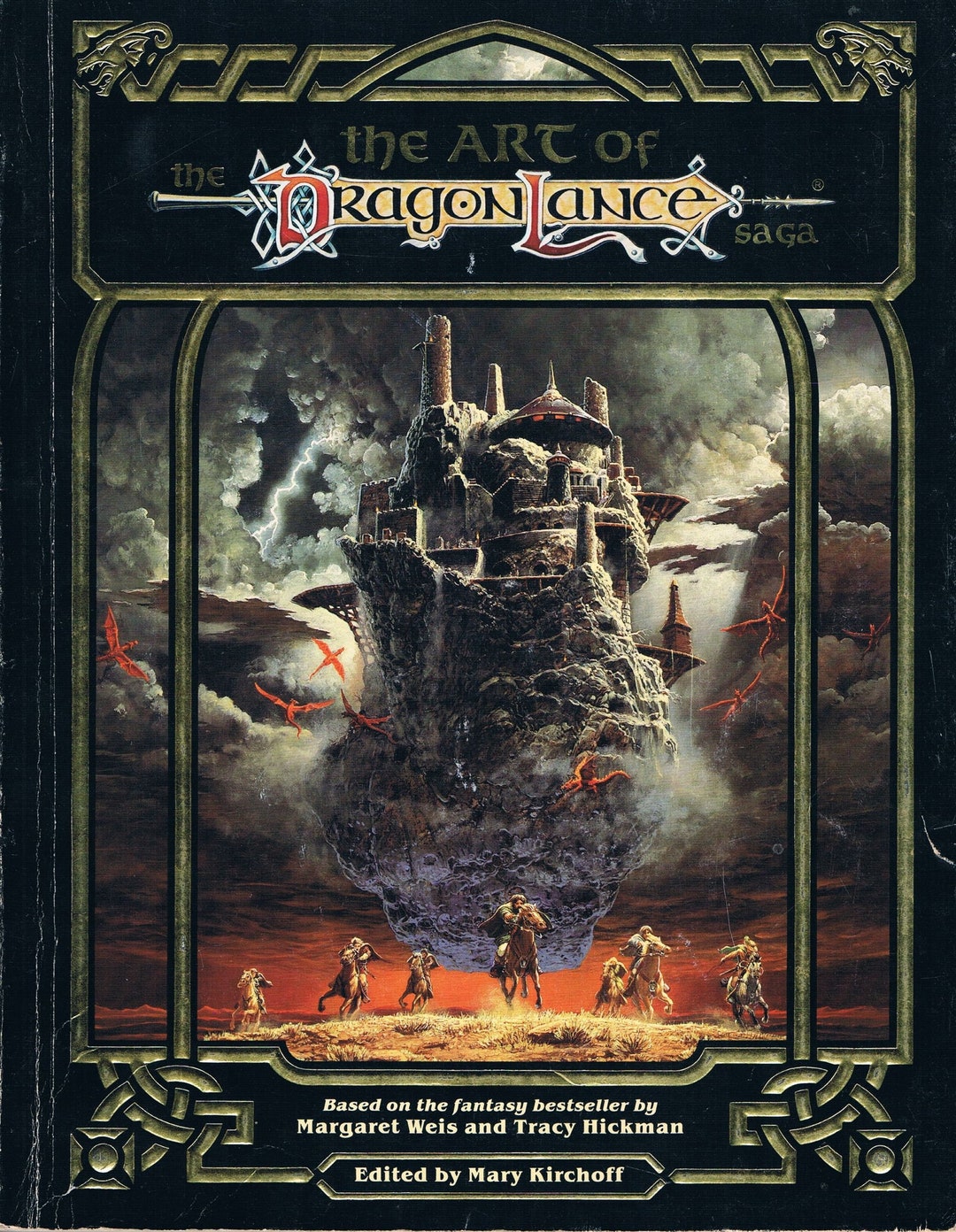 Art of the Dragonlance Saga Softover TSR8447 A Vintage First Print TSR ...