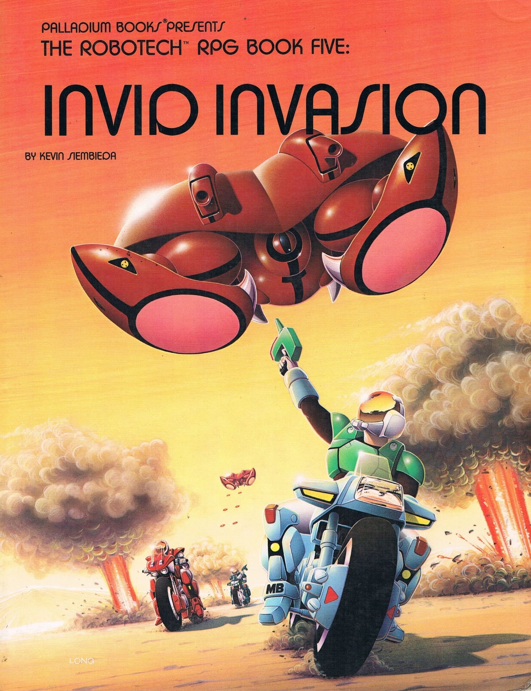 Invid Invasion Robotech RPG Book 5 From Palladium Books by Kevin ...