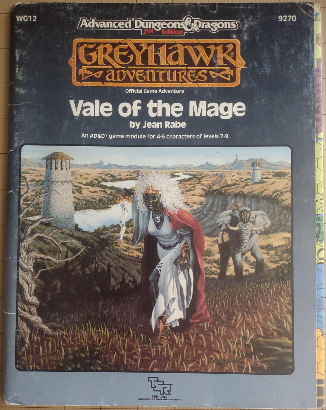 Vale of the Mage, Advanced Dungeons & Dragons 2nd Edition Adventure ...