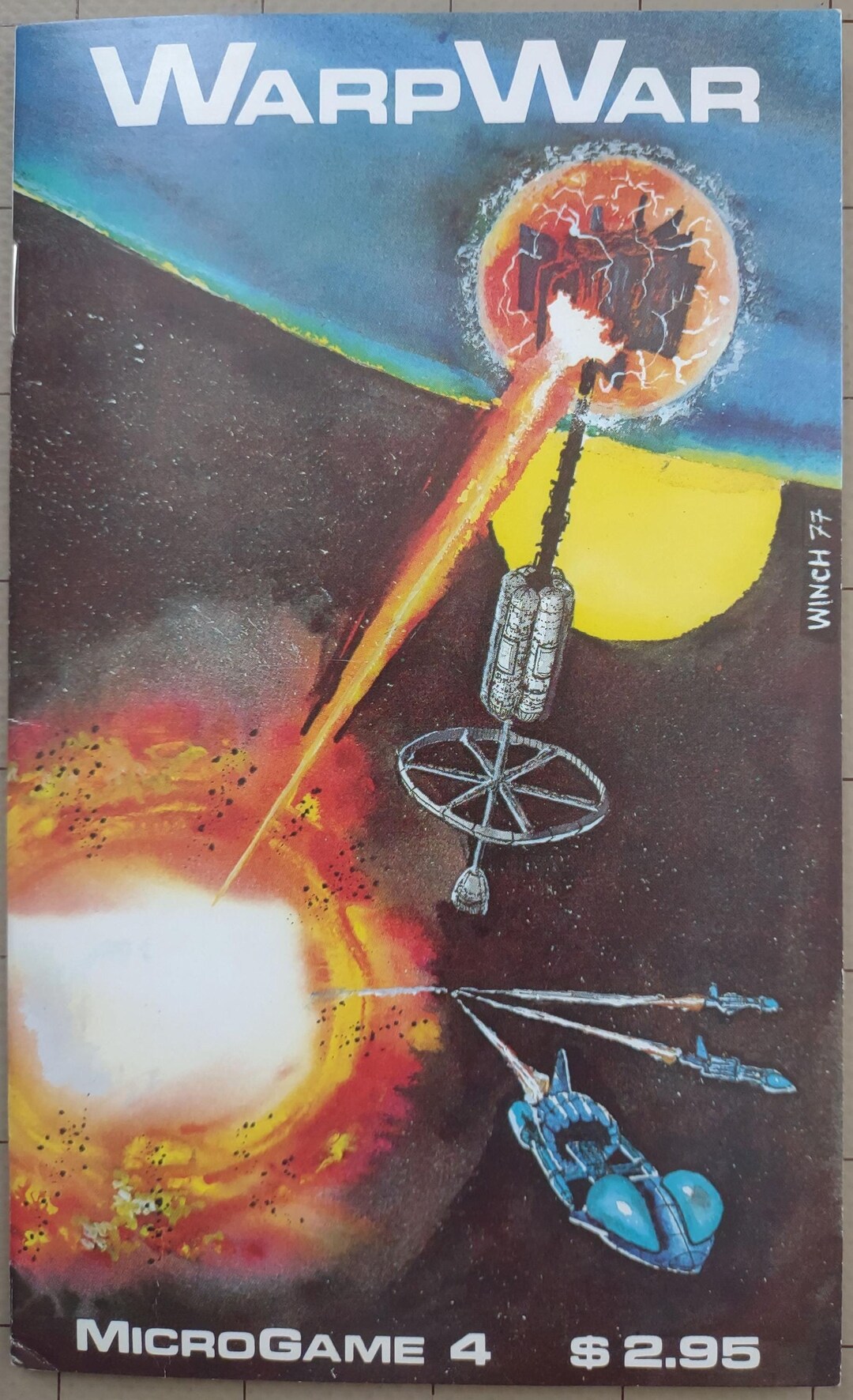 Warpwar Microgame 4 From Metagaming, Interstellar Travel Game Two ...