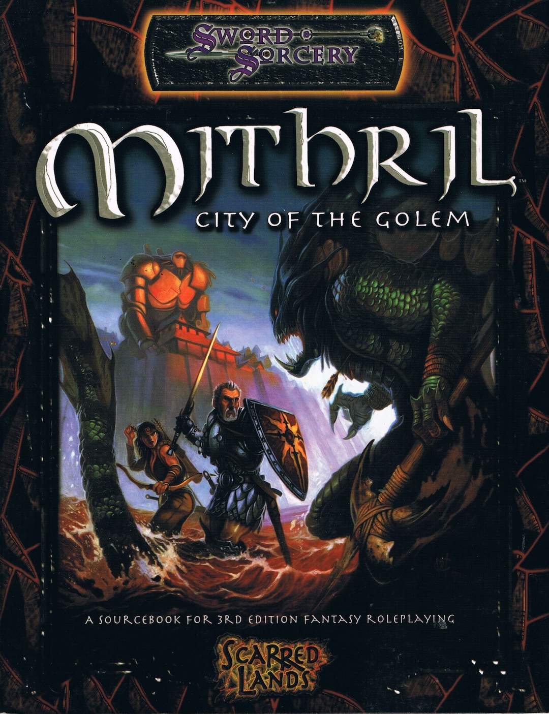 Mithril: City of the Golem an Accessory for the Scarred Lands Campaign ...