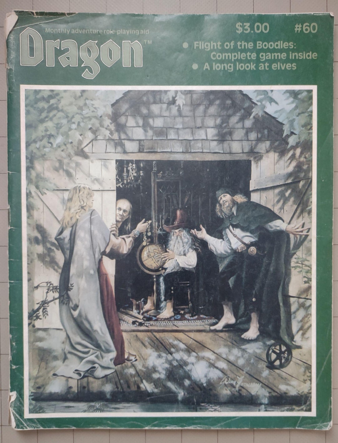 Dragon Magazine #60 April 1982, Fantasy Role-playing Game Materials ...
