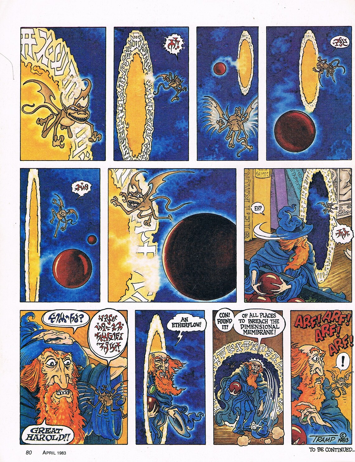 Dragon Magazine 72 April 1983 Fantasy Role-playing Game - Etsy