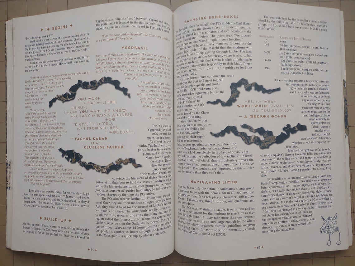 The Great Modron March, Planescape Adventure for Advanced Dungeons ...