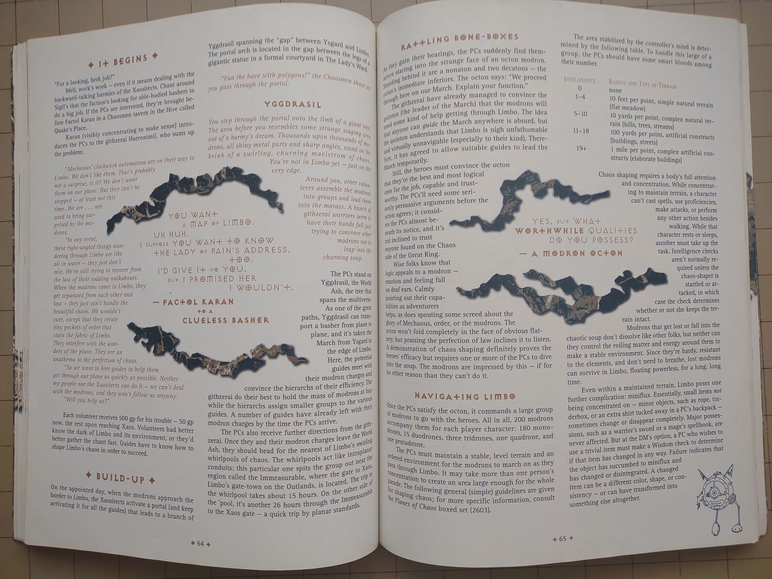 The Great Modron March, Planescape Adventure for Advanced Dungeons ...