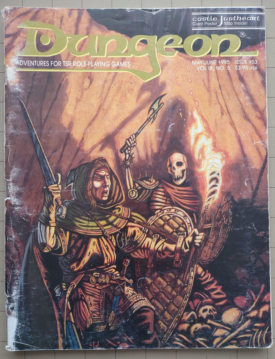 Dungeon Magazine #53 Vintage Dungeons and Dragons Adventures for ...