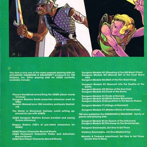 A1 Slave Pits of the Undercity TSR9039 Advanced Dungeons & Dragons 1st ...