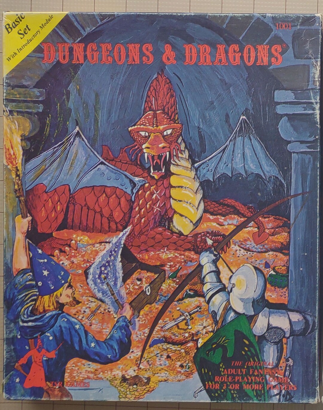 Basic Box Set TSR1001 for Dungeons and Dragons Vintage Gygax Holmes ...