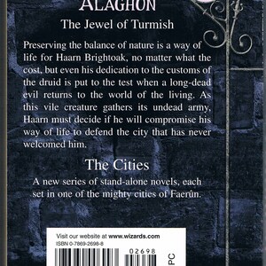 Jewel of Turmish Novel Advanced Dungeons & Dragons Forgotten Realms - Etsy